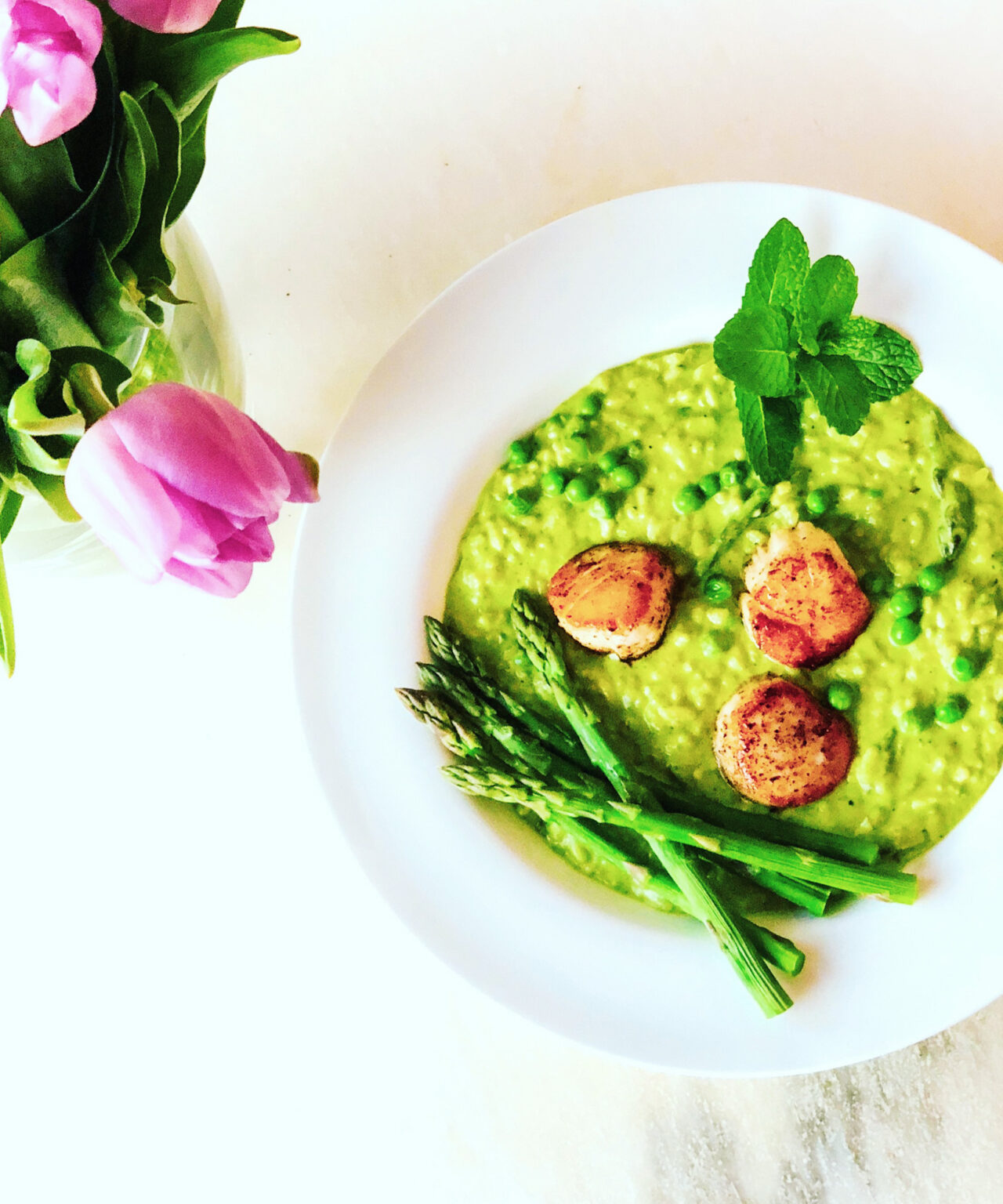 Pea Risotto