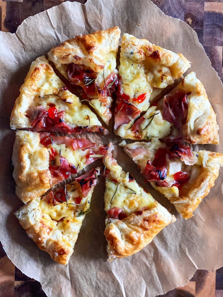 Sweet & Savory Baked Brie Bites (Video!)