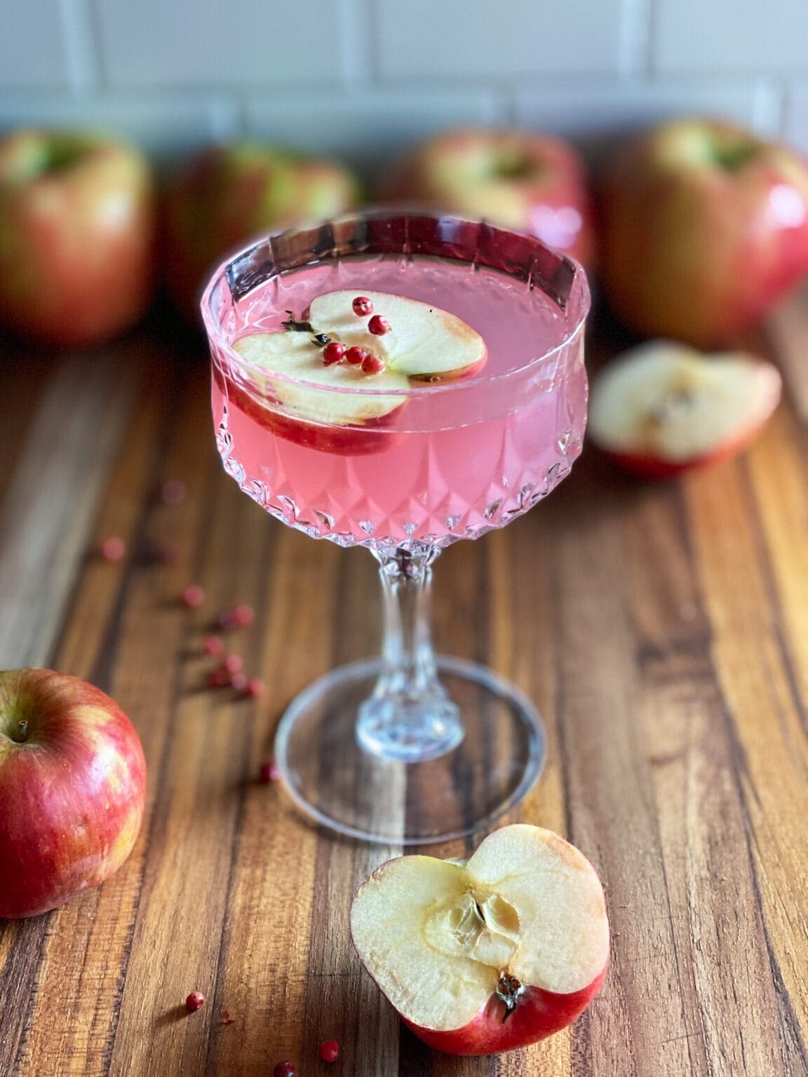 Pink Apple Martini - The Perks of Being Us