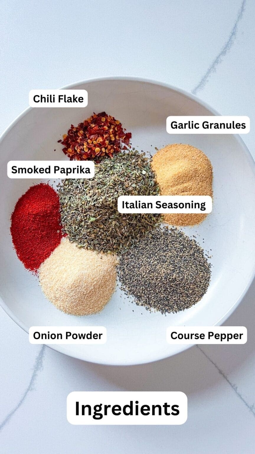Pizza Seasoning (Just 6 Ingredients & Salt-Free!) - The Perks of Being Us