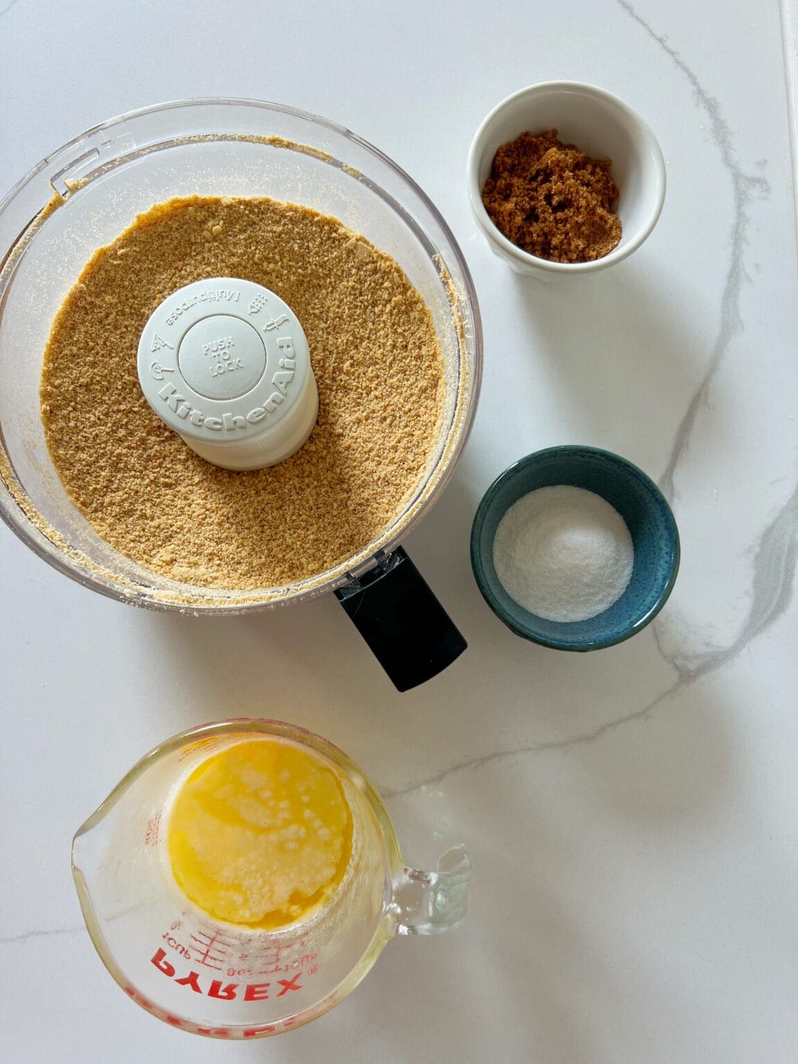 Graham Cracker Crust Recipe (Only 4 ingredients!) - The Perks of Being Us